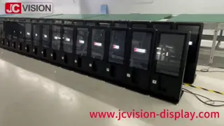 jcvision 24inch self service payment kiosk touch screen visual angle 178°/178° suitable for 0c～50c