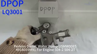 perkins diesel  water pump u5mw0085 4918059m91 for engine 504-2 504-2t