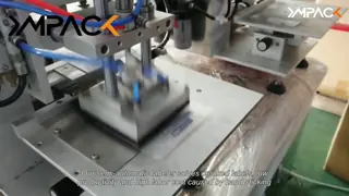 mes flat box labeling machine square bottle labeler applicator