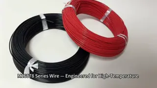 m16878/4 hookup wire silver plated copper ptfe insulation 600v for industrial building