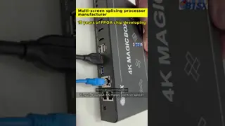 4k60 pip multi display controller irregular splicing led lcd video wall controller