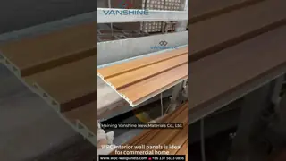 ultra matte interior wpc wall panel b1 class fire retardant