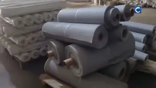 heat resistant single side silicone coated fiberglass fabric 0.75mm red