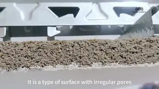 fireproof seamless acoustic ceiling nrc 0.75 - nrc 0.95 sound absorbing ceiling panel