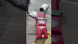 durable steel corn thresher with blower efficient maize sheller cleaning machine