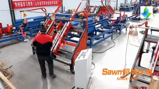 semi automatic wood pallet nailing machine / euro block pallet production line