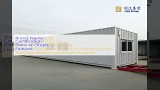 commercial flat pack prefab house 20ft 40ft portable container homes