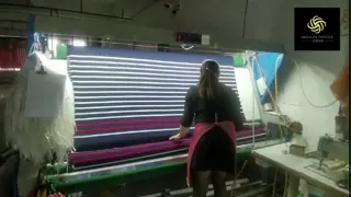 wear-resistant skin-friendly comfortable breathable striped knit fabric for leisure wear