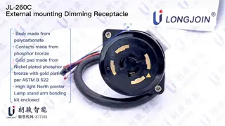external mounting dimming receptacle waterproof directional 7p street lamp arm with hanging cable