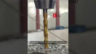 high cobalt hss titanium coated drill bit with 135° split point for precision metal drilling