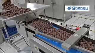 automatic sesame balls aluminum foil packing machine with 260pcs/min speed and 15-35mm size range