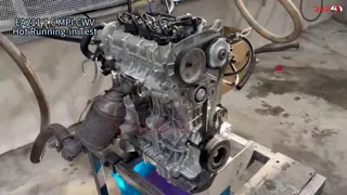 cuc 1.6l ea211 complete engine assembly with aluminum block/head and euro 5 emission