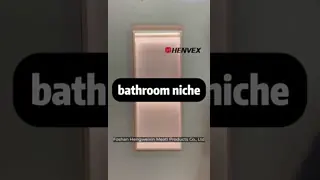 900x300mm size recessed shower niche insert brushed finish durable waterproof