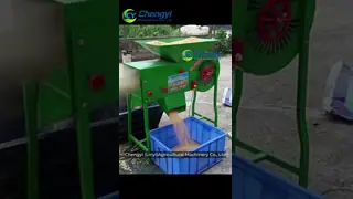 grain winnowing machine seed cleaner for rice wheat electric/diesel use