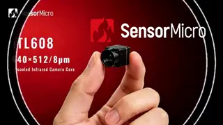 640x512 resolution 8μm pixel size 30mk netd thermal imaging module for security camera integration