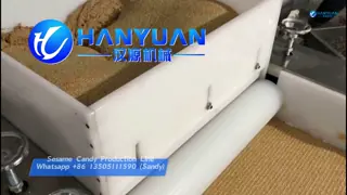 automatic multi-function sesame candy production line with 3~4t/8h capacity for nut bar and peanut