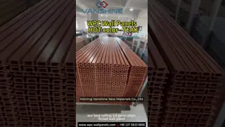 weatherproof modern exterior wpc wall panel interlocking wpc outdoor panel