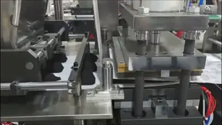 single feed automatic pouch filling and sealing machine rotary cutter pillow pouch machine 380v