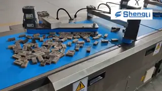 sl-sbqj450 automatic vienna-style chocolate wrapping machine with 200-260pcs/min packing speed
