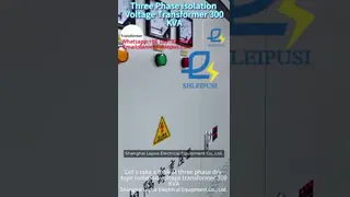 380v 400v 300kva isolation voltage transformer ce ul iso9001 certificates