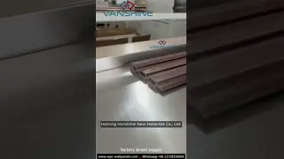 modern 160x19mm 3 slat wpc fence panels strict color consistency supply