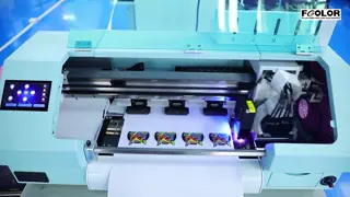 2400 dpi 6 colors uv label printer machine a3 size with xp600 head high precision