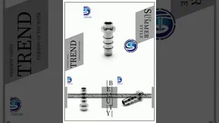 copper nickel plated tower type connector valve connection rapid prototype machining
