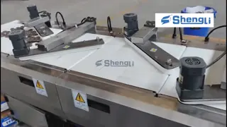fully automatic chocolate packing machine with corrugated wrap at 200-260pics/min high speed