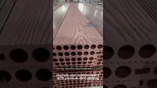 wpc hidden fastener exterior decking boards 148mm*23mm