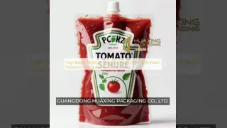 multi layer structures ketchup sauce pouch bag with flavor protection custom size
