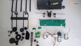 financial equipment atm parts glory nmd dispenser nc301 cassette locking plate green a004184