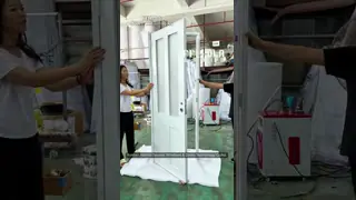 customizable french vintage door with 6063-t5 aluminum alloy frame and 8mm or 5mm tempered glass