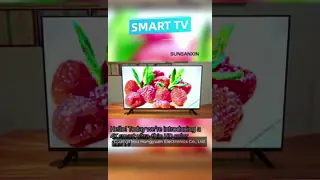 43 inch hd lcd television dvb-t/c/t2 frameless smart tv