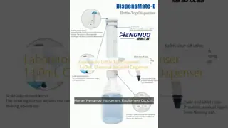 chemical resistant laboratory bottle top dispenser 1ml - 60ml lab liquid dispenser