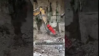 sb151 hydraulic excavator breaker customized top type hammer 175mm for 40 - 55 tons excavator