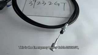 emergency lower cable 39232gt for genie scissor lift gs1930 gs3246 gs4045