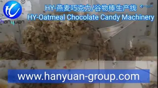 automated oatmeal chocolate production line 300kg/h-400kg/h high capacity