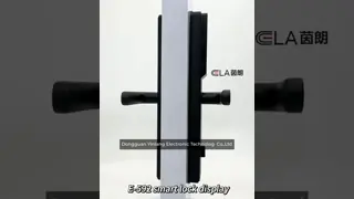 ela door locksluxury style electric safety handle digital tuya ttlock intelligent wifi fingerprint