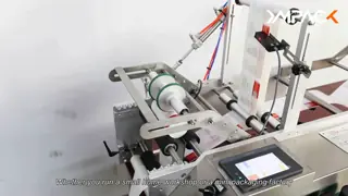 compact industrial hmi bottle labeling equipment applicator machine for jars