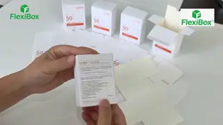 customized high-spf sunscreens are the top choice: embossed texture + spot uv protection white card