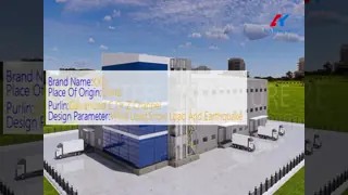 customizable industrial steel buildings with strong earthquake resistance and sa 2.5 sand blasting