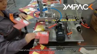 semi automatic flat bottle sticker labeling machine applicator 200w 220v