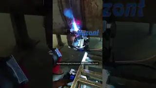 all position automatic welding machine with laser calibration and tracking portable welding tractor