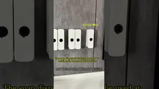 300ml durable wall mounted pump soap dispenser modern bathroom kitchen foam soap dispenser