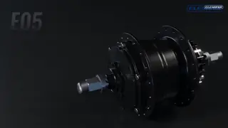 5 speed internal gear hub with smart electronic shifting for e-bikes