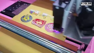 a3 uv dtf thick label printer 3d crystal sticker printing machine