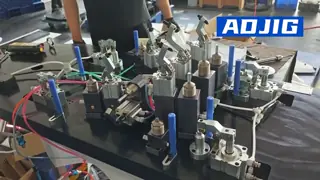cutting hydraulic machining fixture clamps for industrial cnc workholding