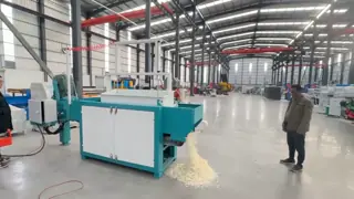 wood sawdust mill wood chipping machine wood shaving machine for animal / horse / chicken bedding