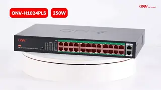 unmanaged mode 24-port poe switch plug-and-play design for gigabit uplink networking