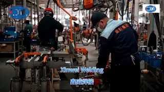 flexible 3d suspension spot welding machine for automotive and metal fabrication lines